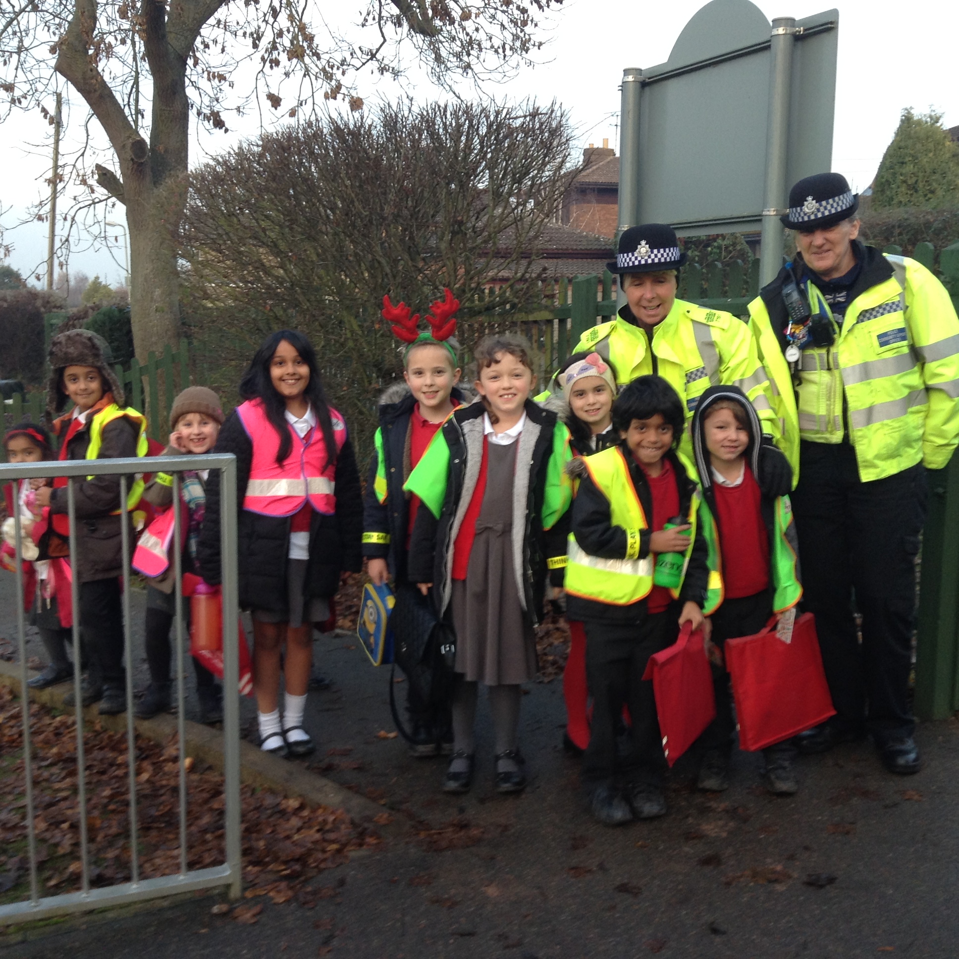 Cottingham kids step out for Road Safety Week