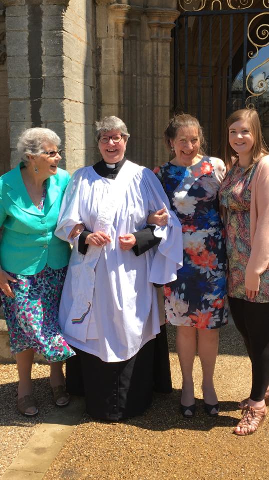 Ruth Colby's ordination, 24 June