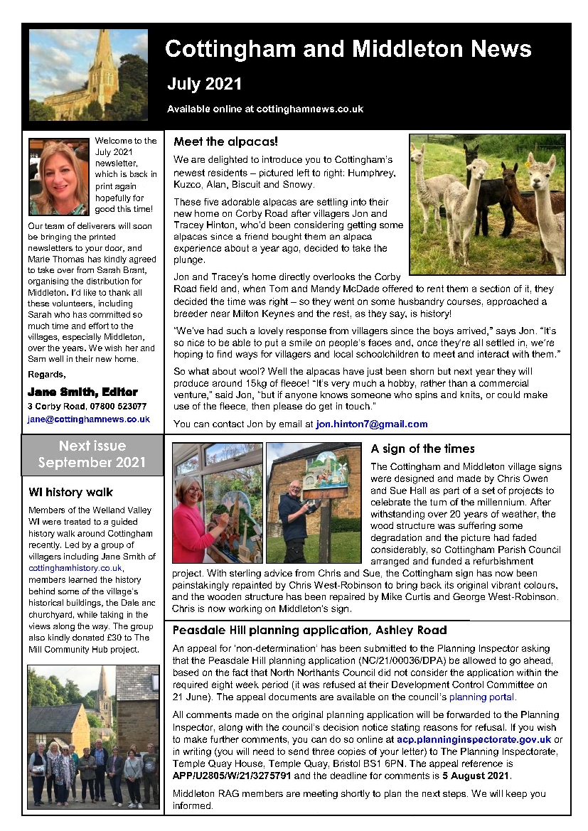 Village newsletter