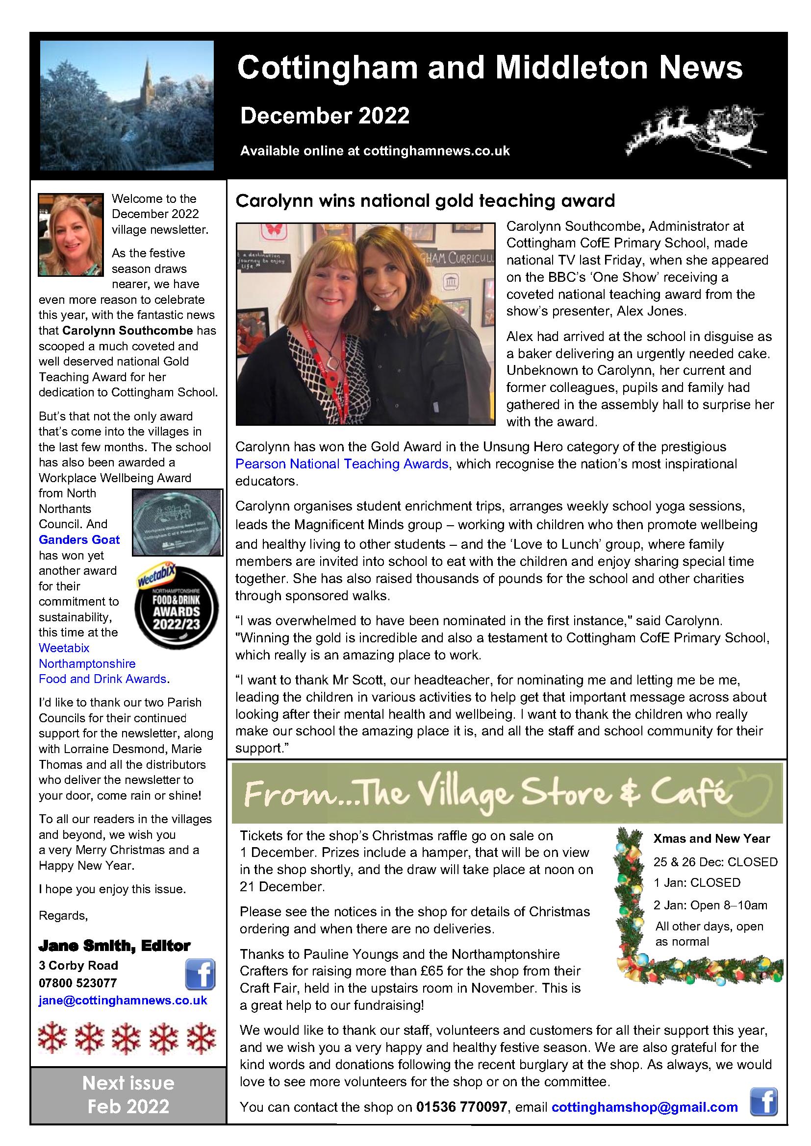Village newsletter